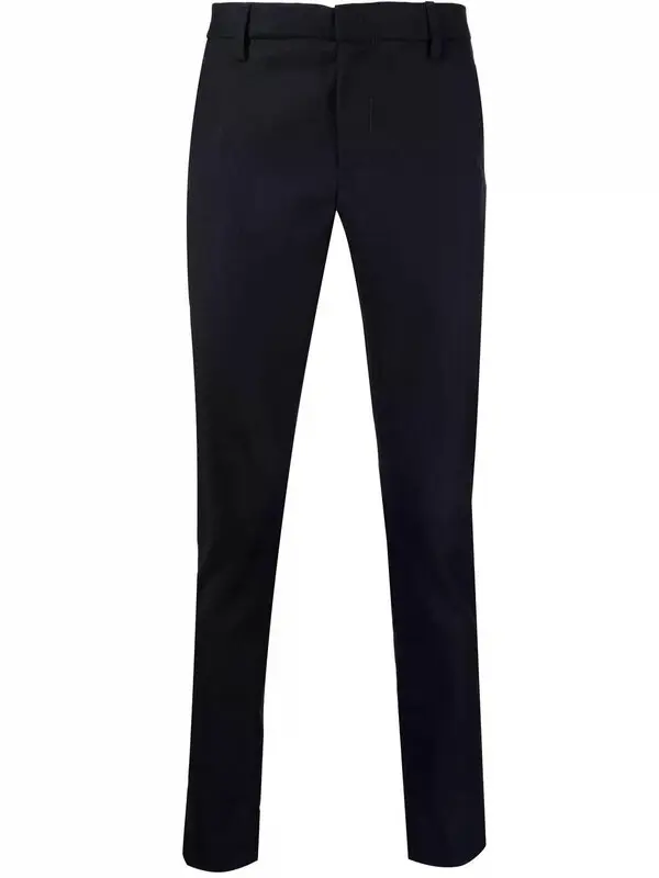 DONDUP Straight-leg Virgin Wool Trousers