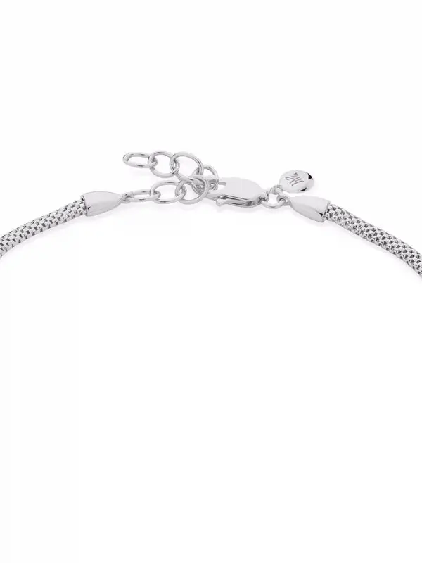 Monica Vinader Heirloom Woven Fine Chain Bracelet - Silver