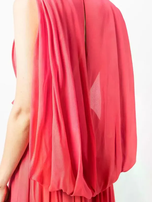 Elie Saab Bow-detail Double Georgette Gown