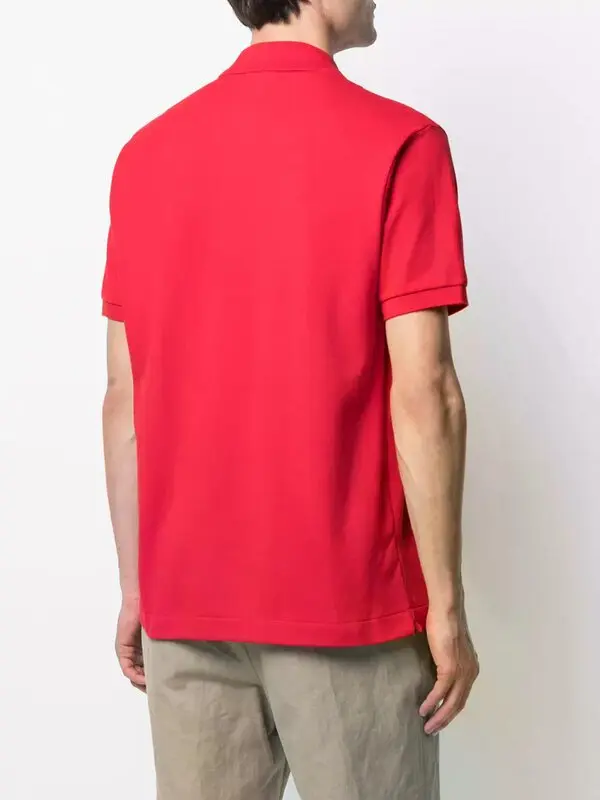 Lacoste Embroidered Logo Polo Shirt - Red