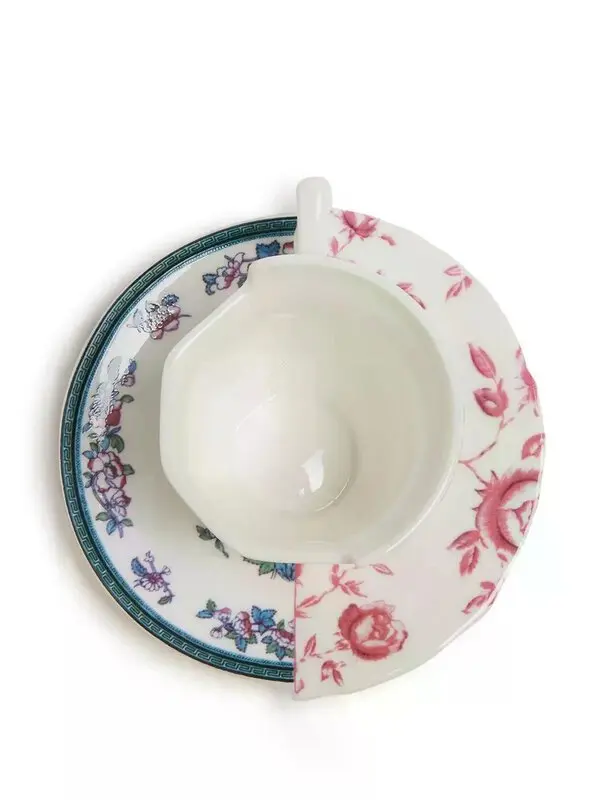SELETTI Hybrid Leonia Coffee Cup With Saucer