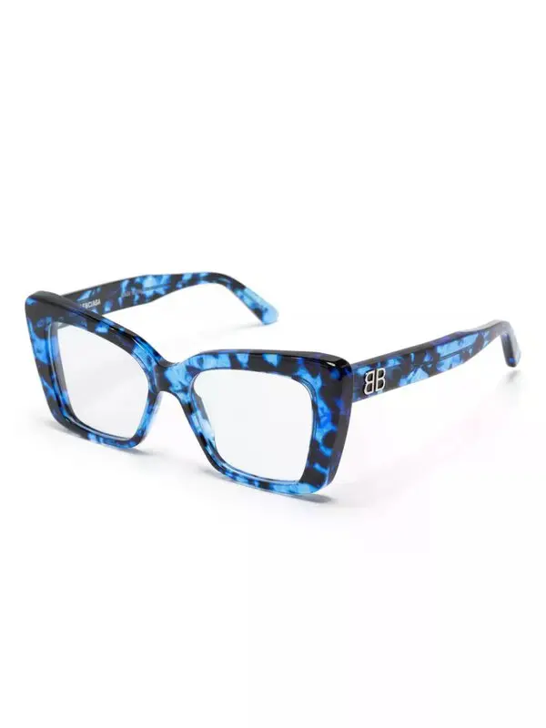 Balenciaga Cat-eye Glasses - Blue