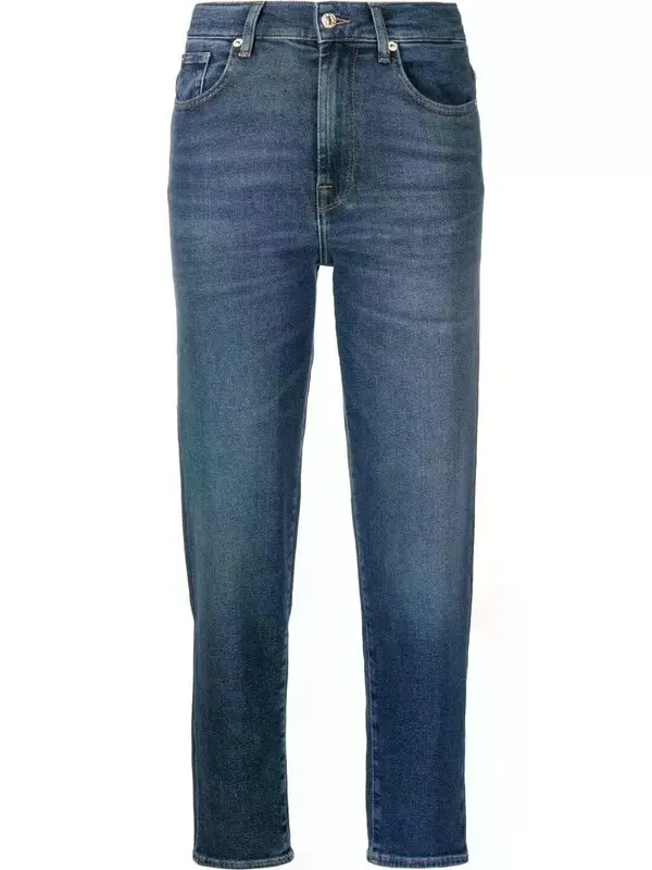 7 For All Mankind Skinny Cropped Jeans