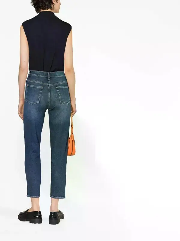 7 For All Mankind Skinny Cropped Jeans