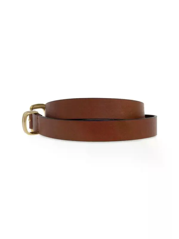 BY MALENE BIRGER Zoilo Leather Belt - Brown