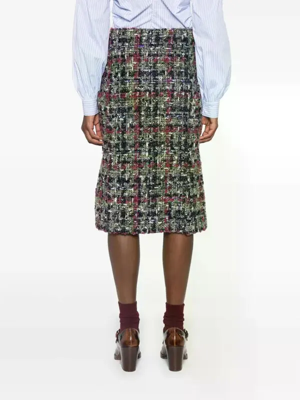 Etro Bouclé Midi Skirt