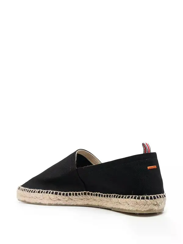 CastaÑer Pablo Cotton Canvas Espadrilles - Black