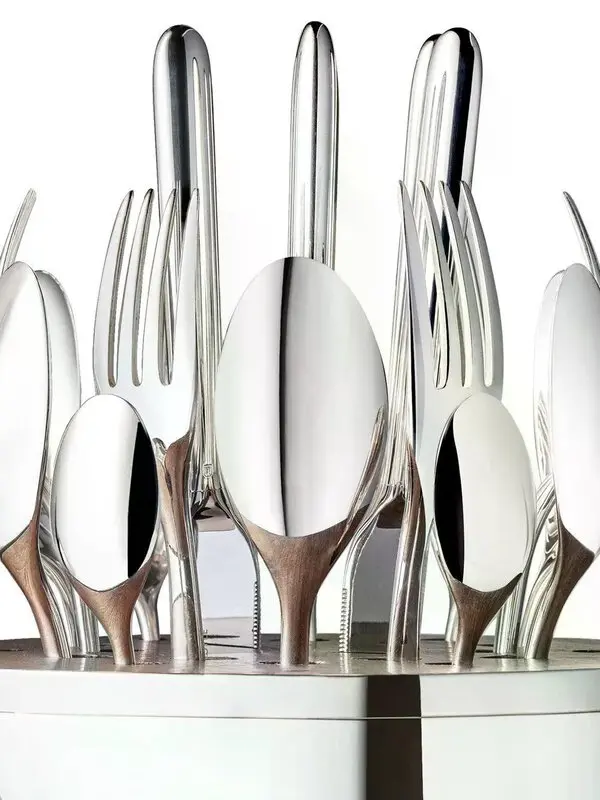 Christofle Mood Skyline Shanghai 24-piece Flatware Set - Silver