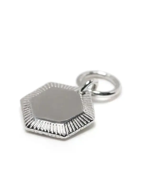 MARIA BLACK Kim Hexagon Charm - Silver