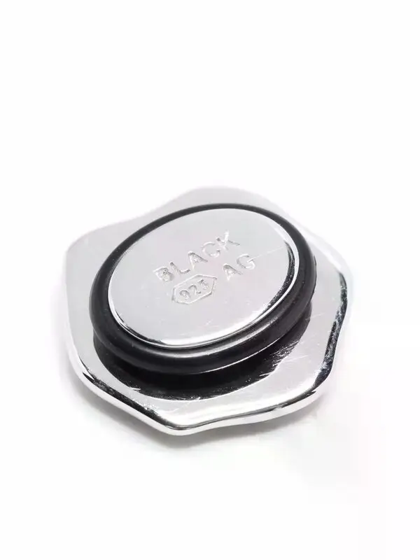 MARIA BLACK Pop Letter P Coin Charm - Silver