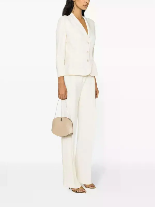 Ralph Lauren Elitsa Twill Satin-finish Blazer