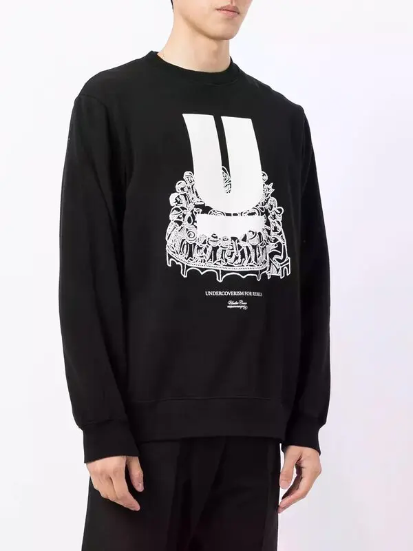 Undercover Ism For Rebels Crewneck Sweatshirt