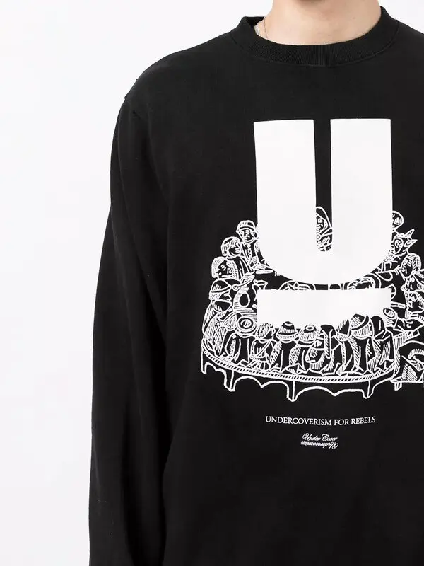 Undercover Ism For Rebels Crewneck Sweatshirt