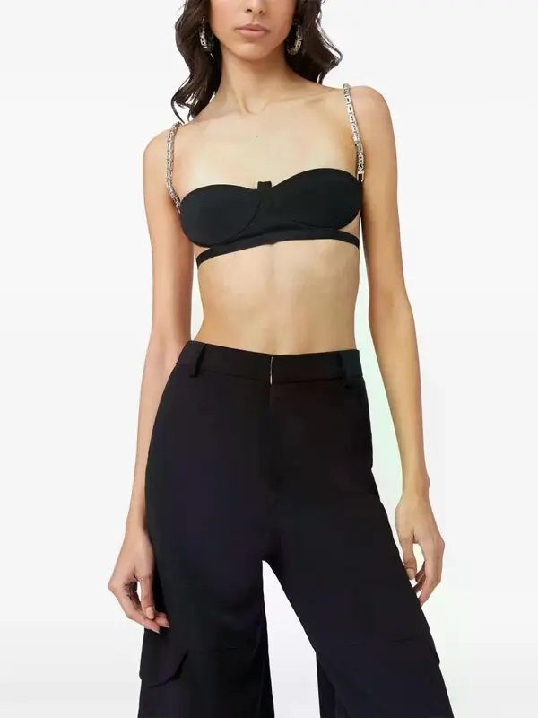 Gcds Logo-chain Bra Top