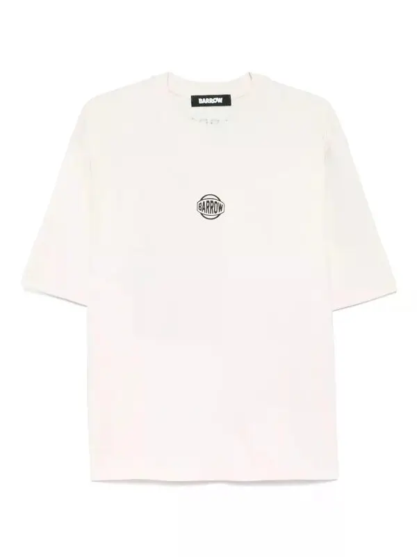 BARROW Crystal Embellishment T-shirt
