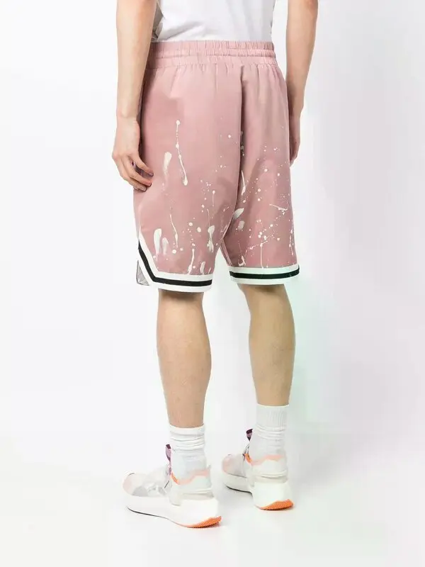 HACULLA. Paint Splatter Basketball Shorts