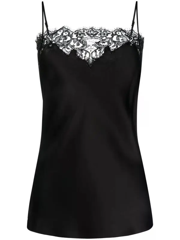 Stella McCartney Lace-trimmed Cami Top - Black