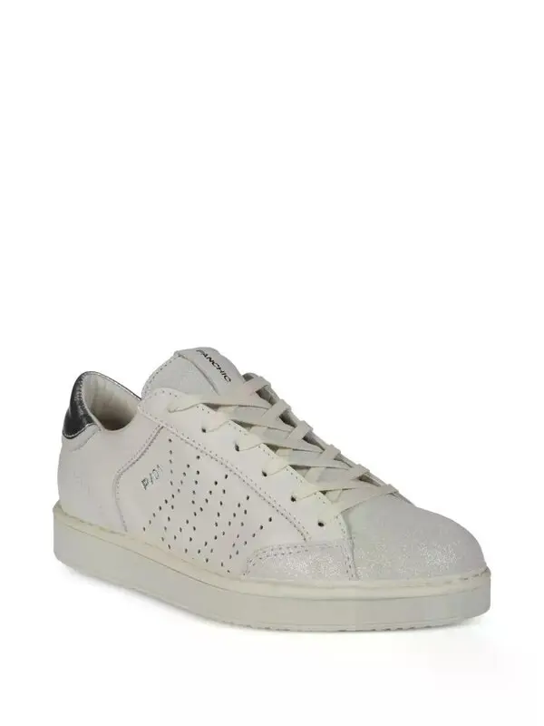 PANCHIC Leather Lace-up Sneakers