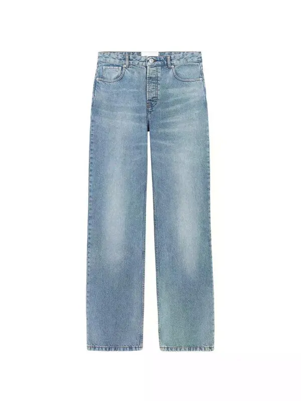 AMI Paris Wide-leg Denim Jeans