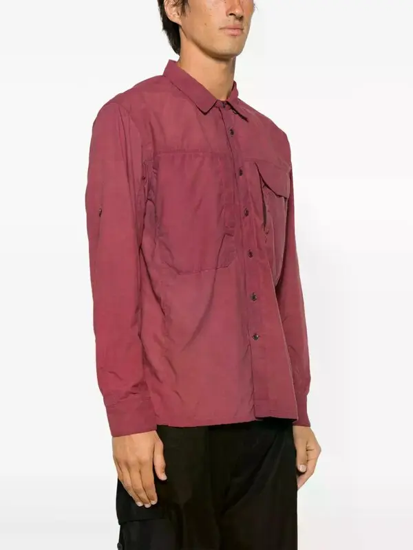 RANRA Spread-collar Button-up Shirt