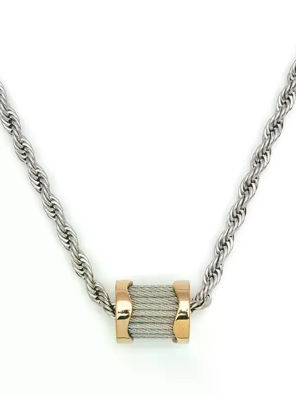 CHARRIOL Forever Waves Charm Necklace - Silver