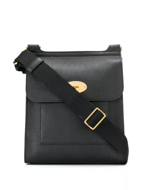 Mulberry Antony Leather Cross Body Bag - Black