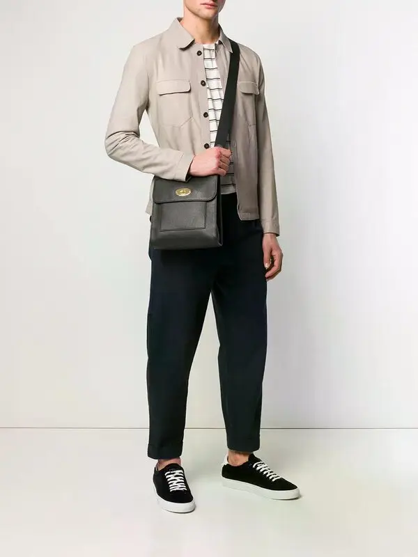Mulberry Antony Leather Cross Body Bag - Black