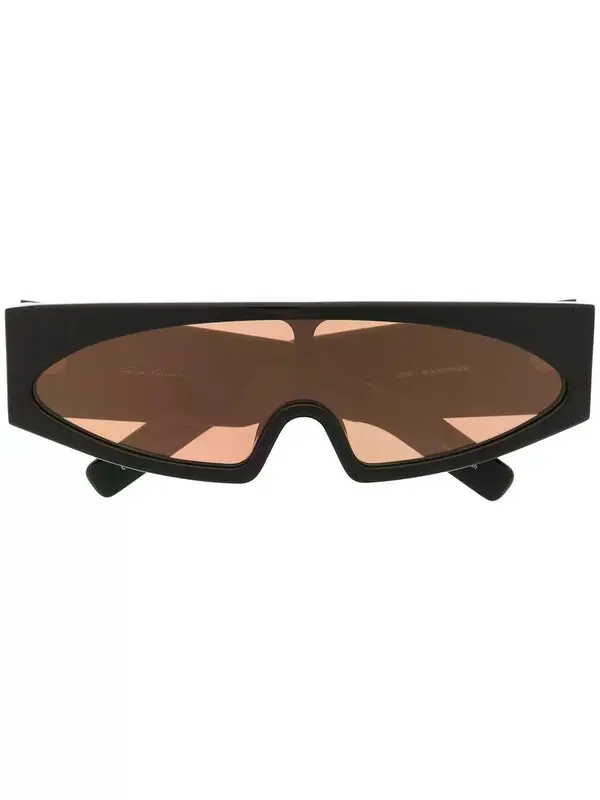 Rick Owens Straight-top Sunglasses - Black