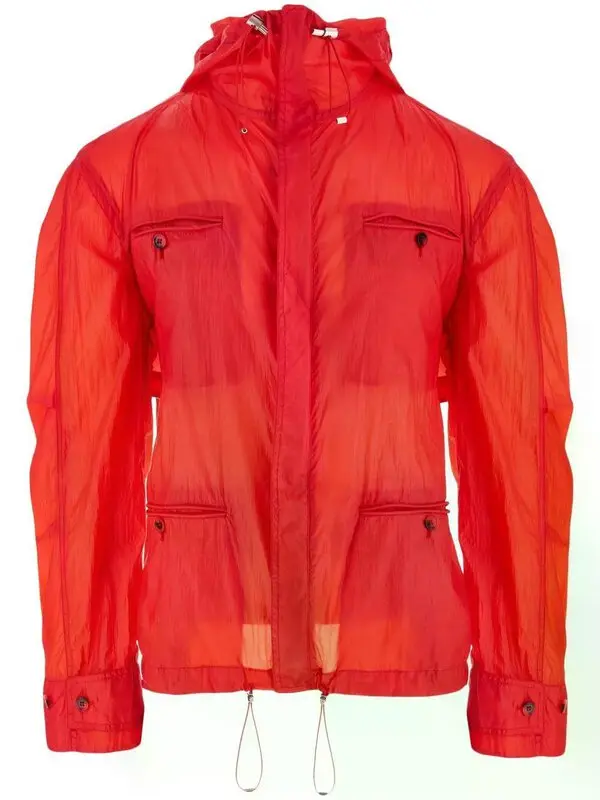 FERRAGAMO Hooded Jacket - Red