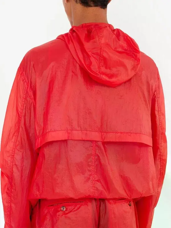 FERRAGAMO Hooded Jacket - Red