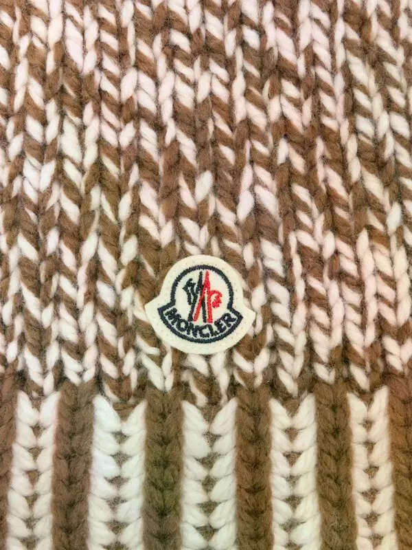 Moncler Tricot Knit Wool Beanie