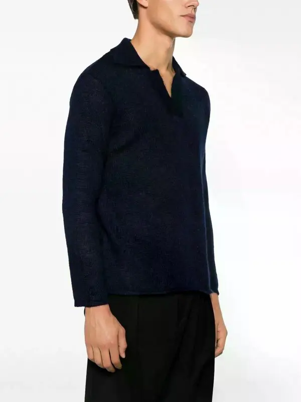 Sunnei Textured Mohair-blend Polo Short