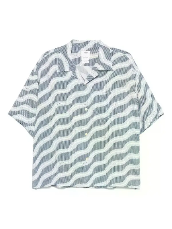 Visvim Copa Silk Shirt - Blue