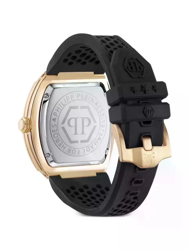 Philipp Plein Hexagon Phantom 44mm Stainless Steel Watch