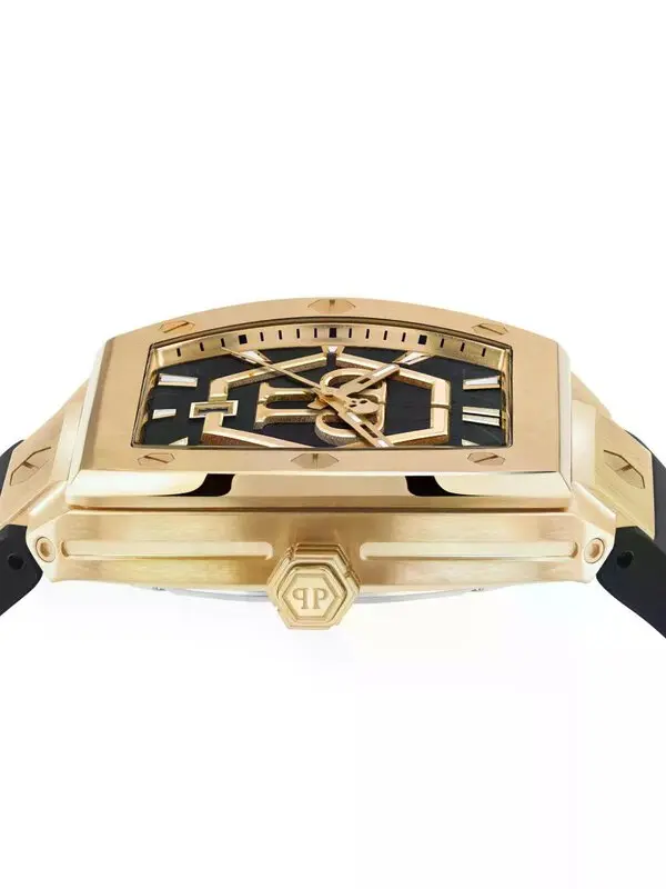 Philipp Plein Hexagon Phantom 44mm Stainless Steel Watch