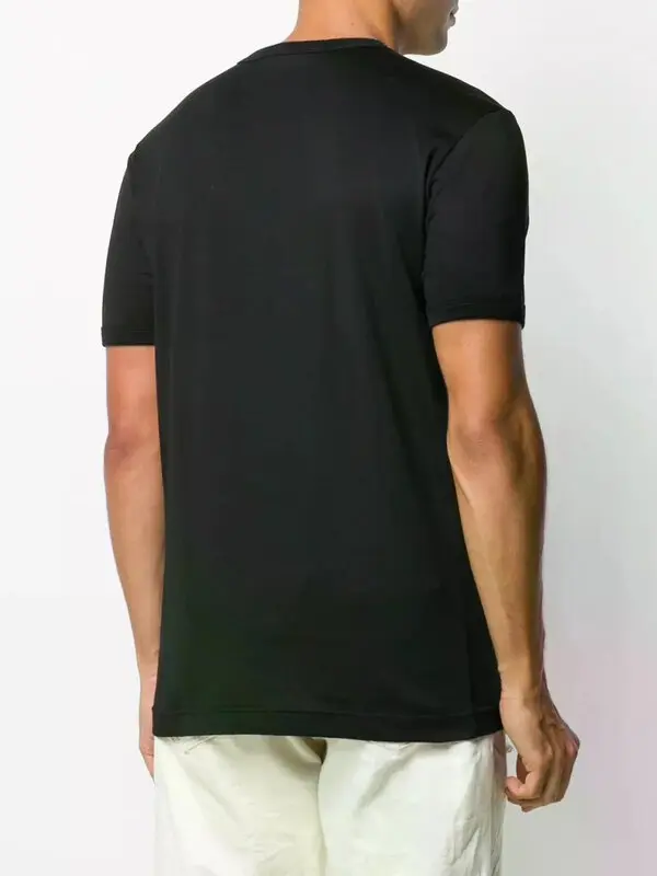 Dolce & Gabbana Embroidered Cotton T-shirt - Black