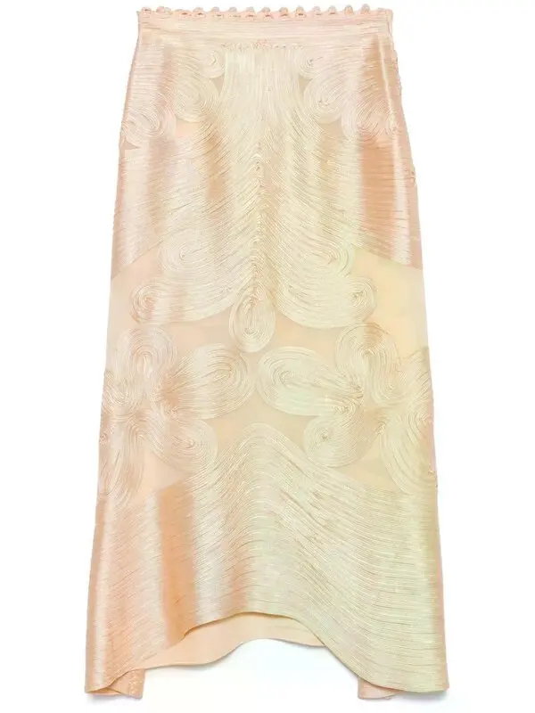 Ulla Johnson Kaelyn Midi Skirt - Neutrals