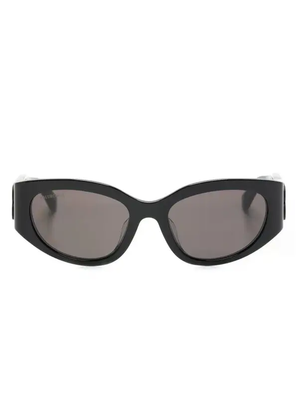 Balenciaga Oval Frame Sunglasses