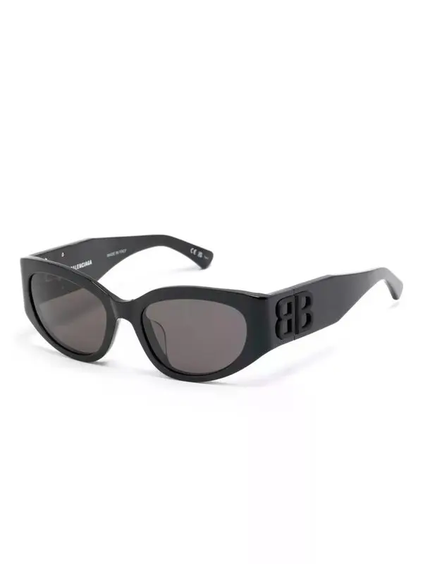 Balenciaga Oval Frame Sunglasses