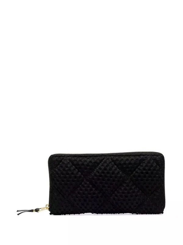 Comme Des Garçons Textured Ziparound Wallet