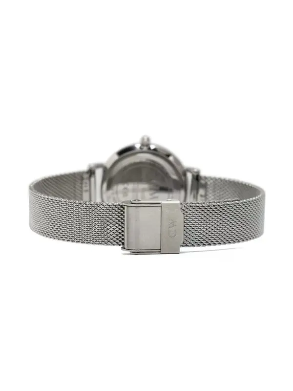 DANIEL WELLINGTON Petite Lumine 28mm Stainless Steel Crystal-encrusted Bezel Watch