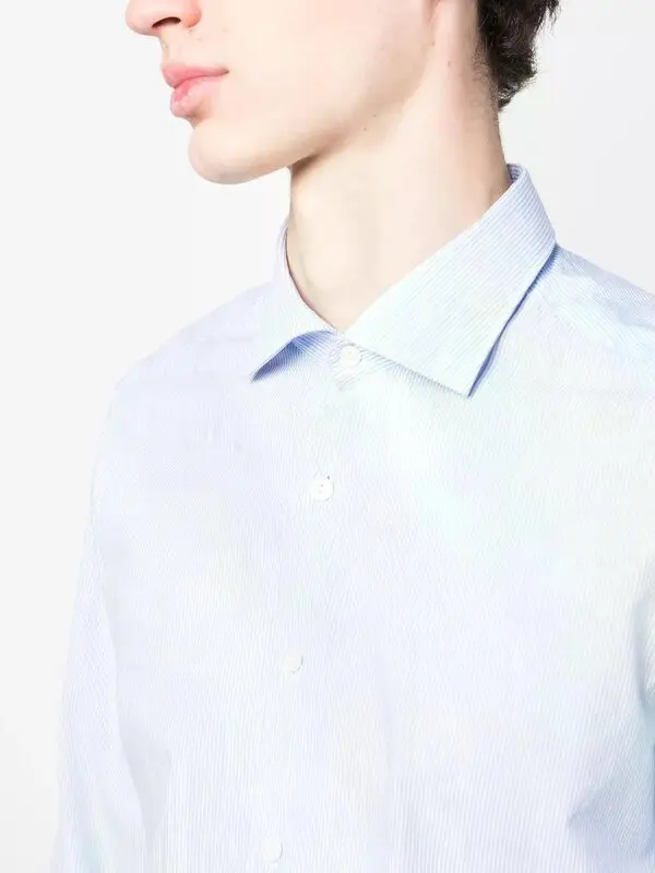 TINTORIA MATTEI 954 Long-sleeved Cotton Shirt
