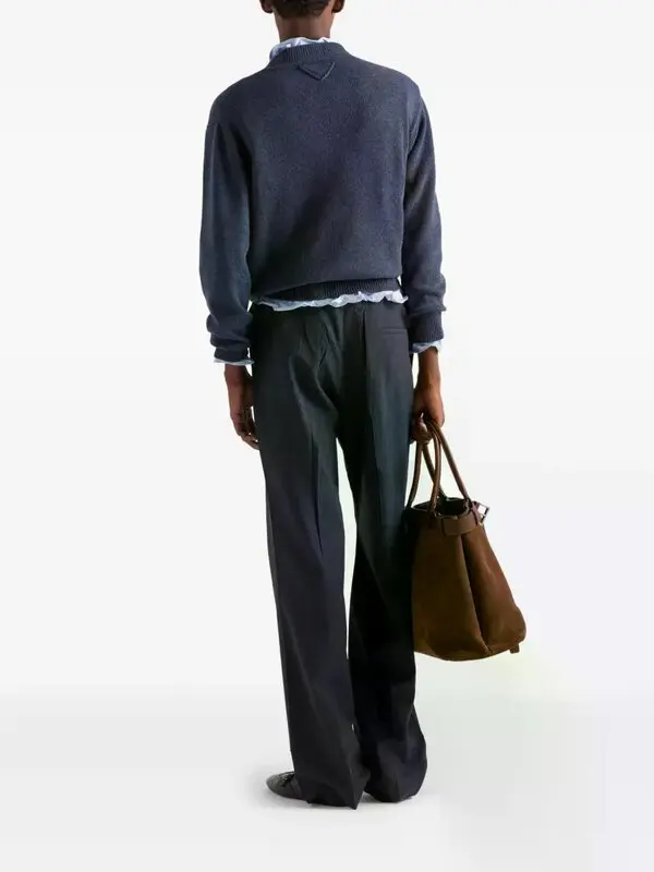 Prada Logo-embroidered Jumper