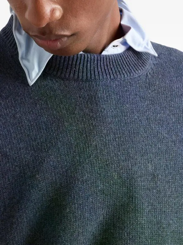 Prada Logo-embroidered Jumper