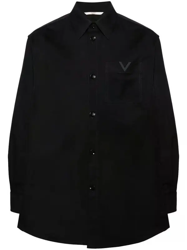 Valentino Garavani Vlogo Canvas Shirt