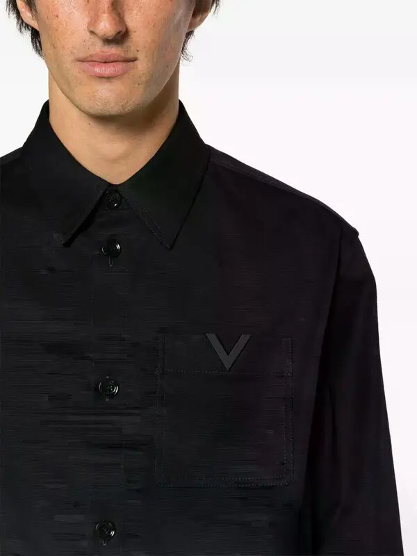 Valentino Garavani Vlogo Canvas Shirt