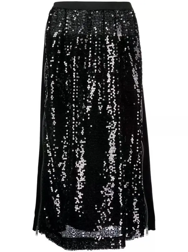 Undercover Sequinned Maxi Skirt