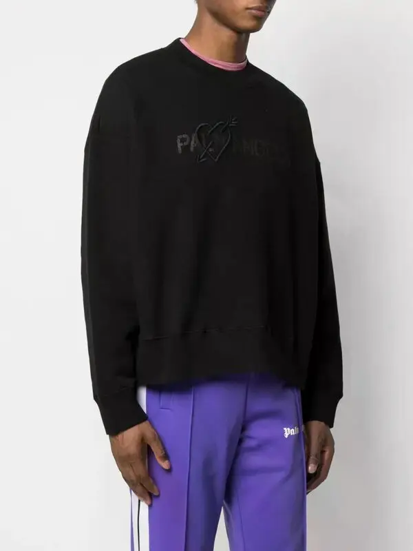 Palm Angels Logo Print Sweatshirt