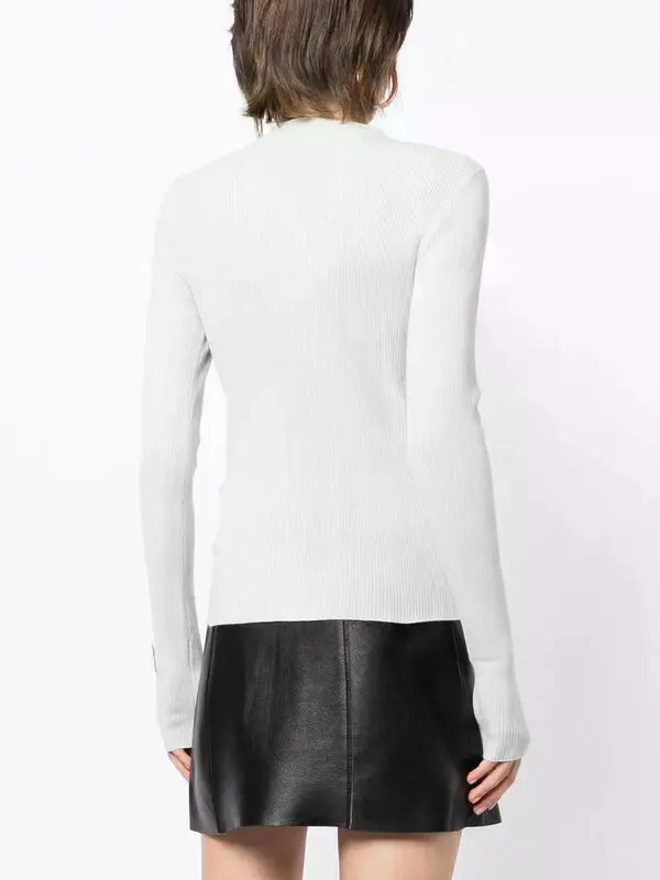 Heron Preston Long Sleeve Logo Detail Sweatshirt