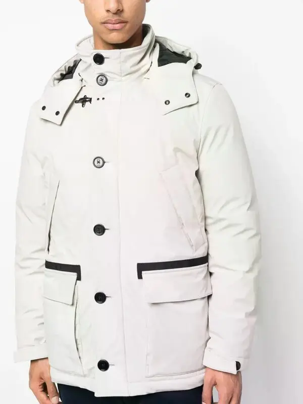FAY Feather Down Hooded Jacket